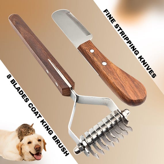 Dog Brush With Blade