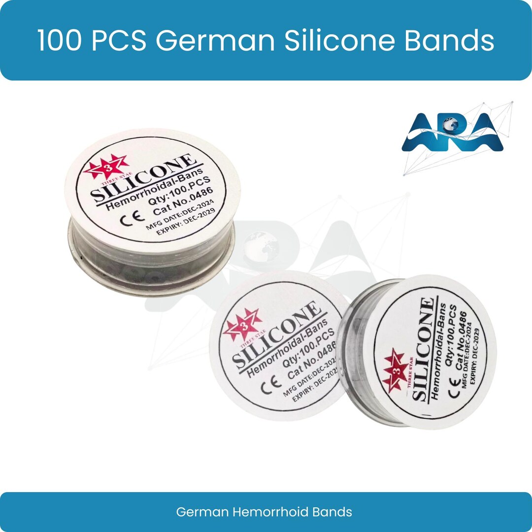 German Silicone Hemorrhoid Bands 100 PCS Rubber Band Ligation - Etsy