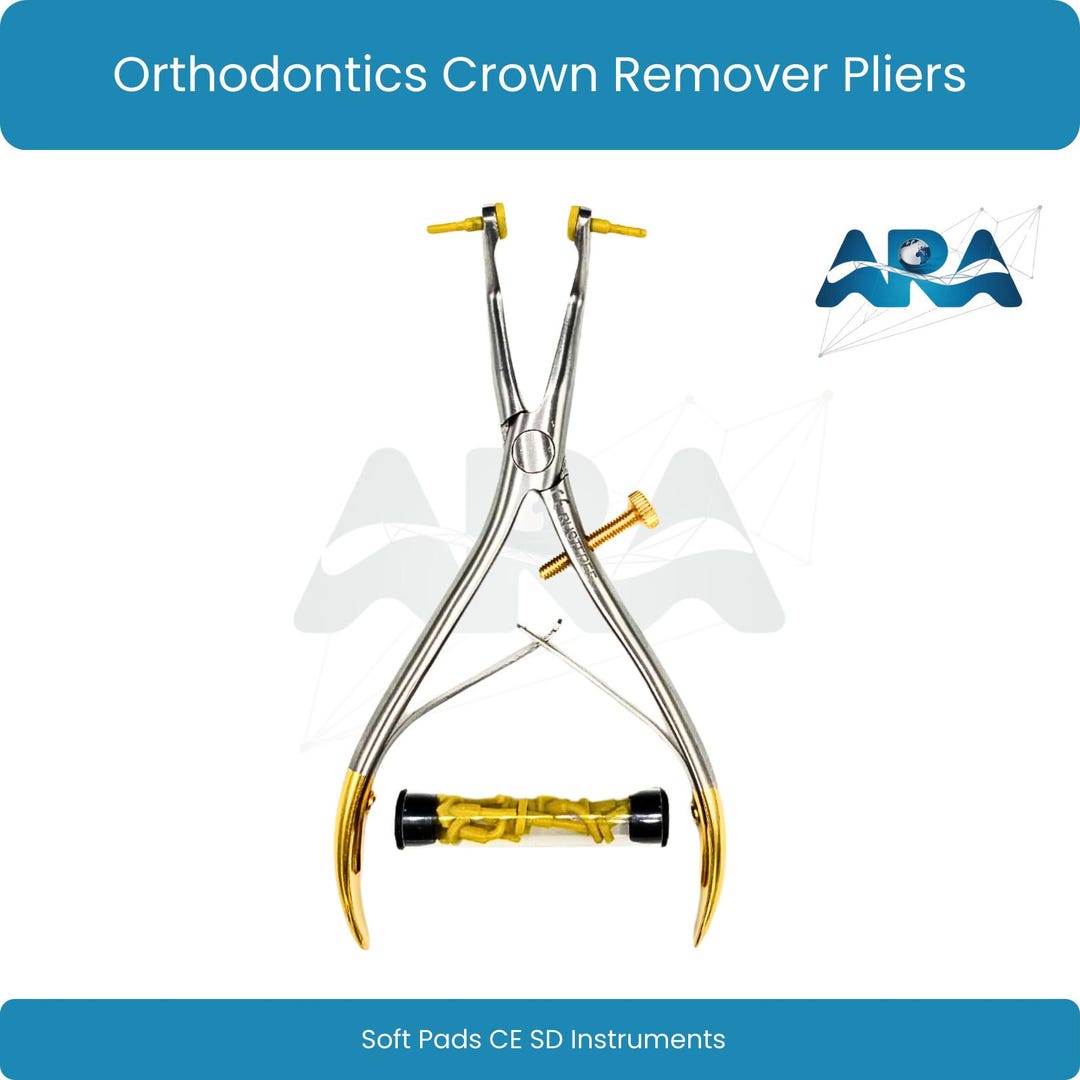 Professional Orthodontics Crown Remover Pliers & Soft Pads - New CE - Etsy