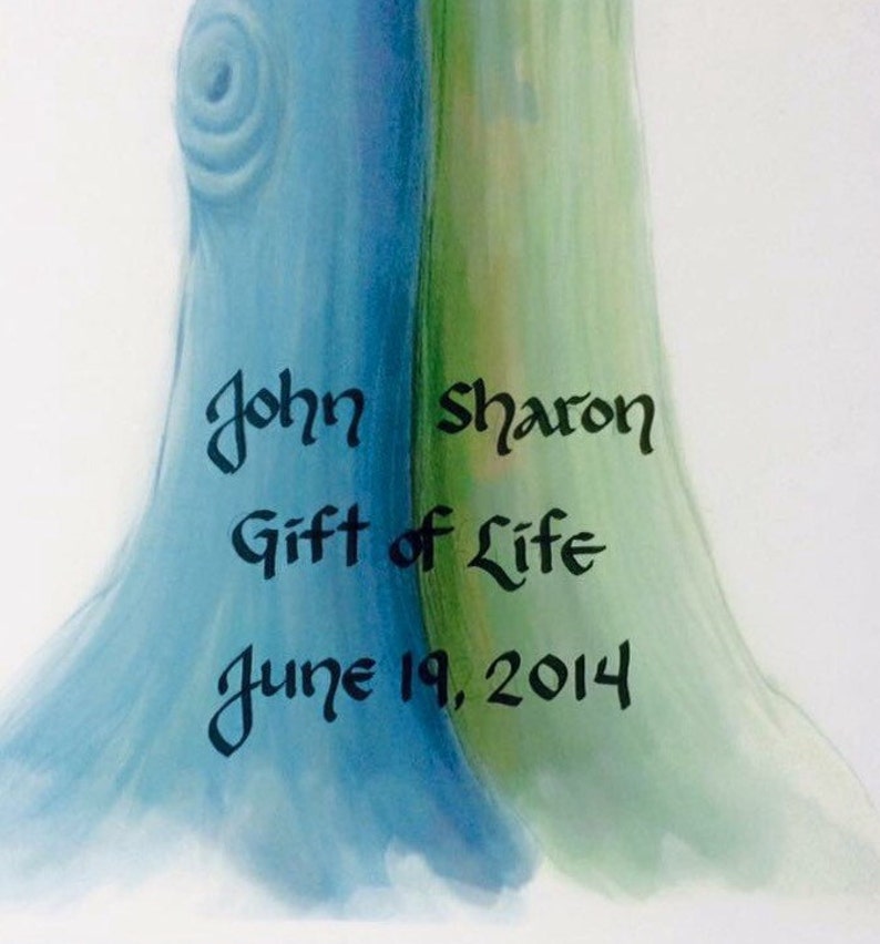 Organ Transplant Tree of Life - Personalized for an Organ Transplant ...