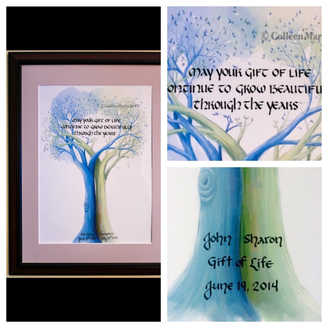 Organ Transplant Tree of Life - Personalized for an Organ Transplant ...