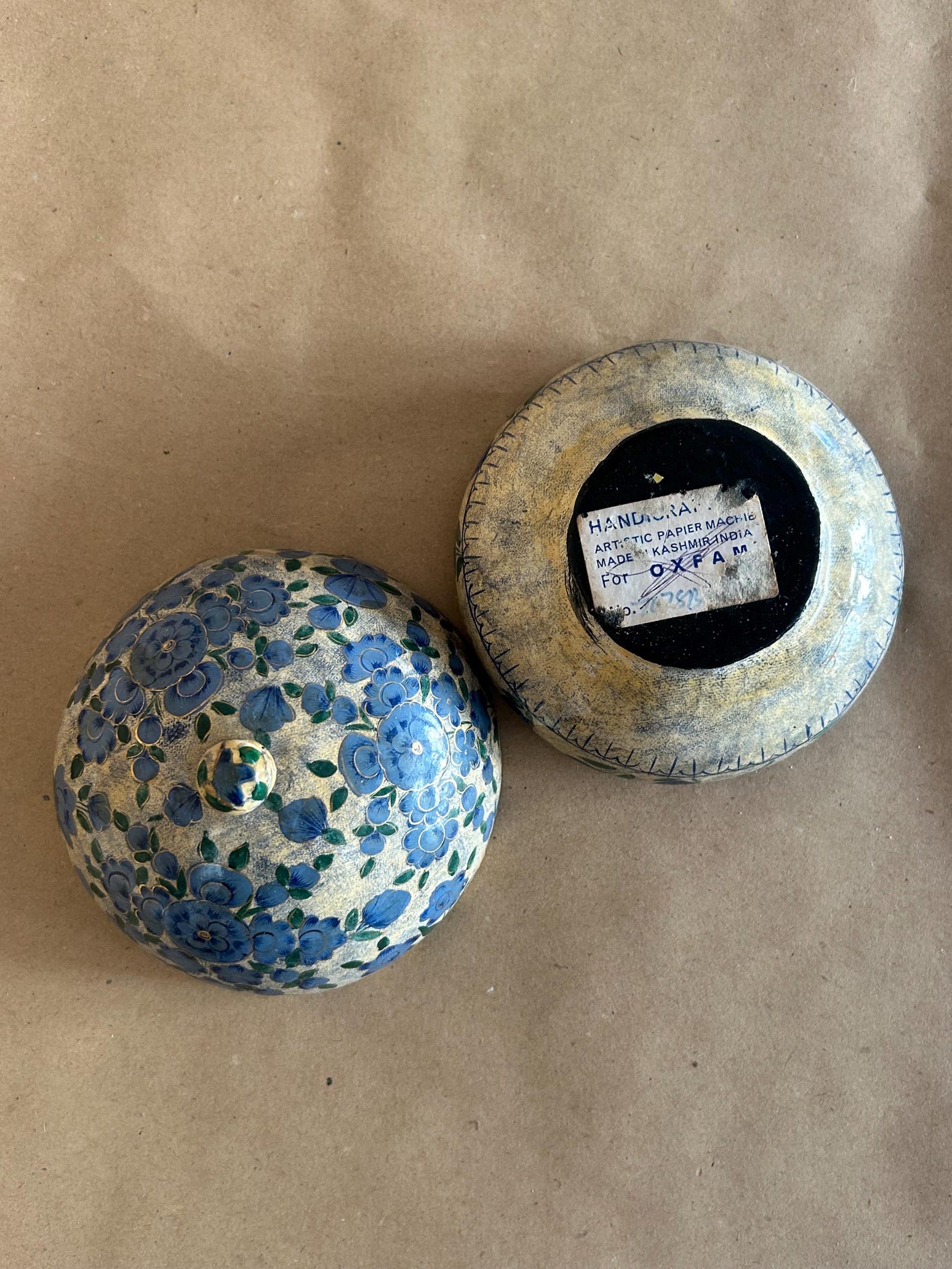 Exquisite Indian Kashmiri Paper Mache – Handcrafted by Local Artisans ...