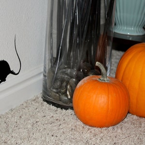Creepy Halloween Rats Vinyl Wall Decals - Etsy
