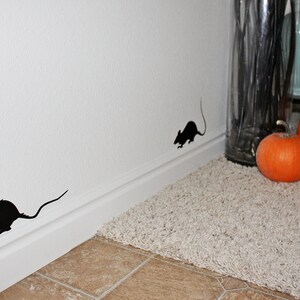 Creepy Halloween Rats Vinyl Wall Decals - Etsy
