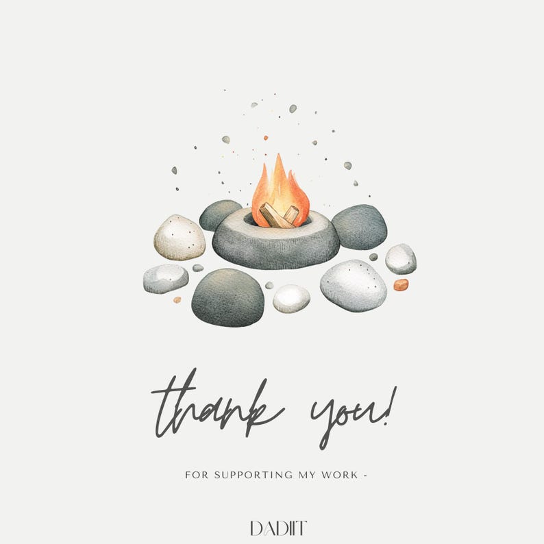 Stone Age Watercolor Clipart Set - Prehistoric Kids, Cavemen, Animals ...