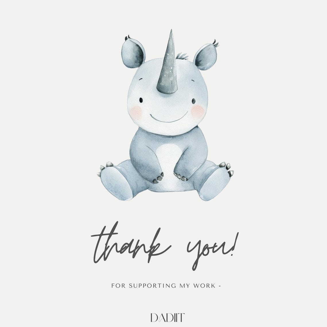 Watercolor Safari Animals Clipart Set - Jungle Friends, Cute Wildlife ...