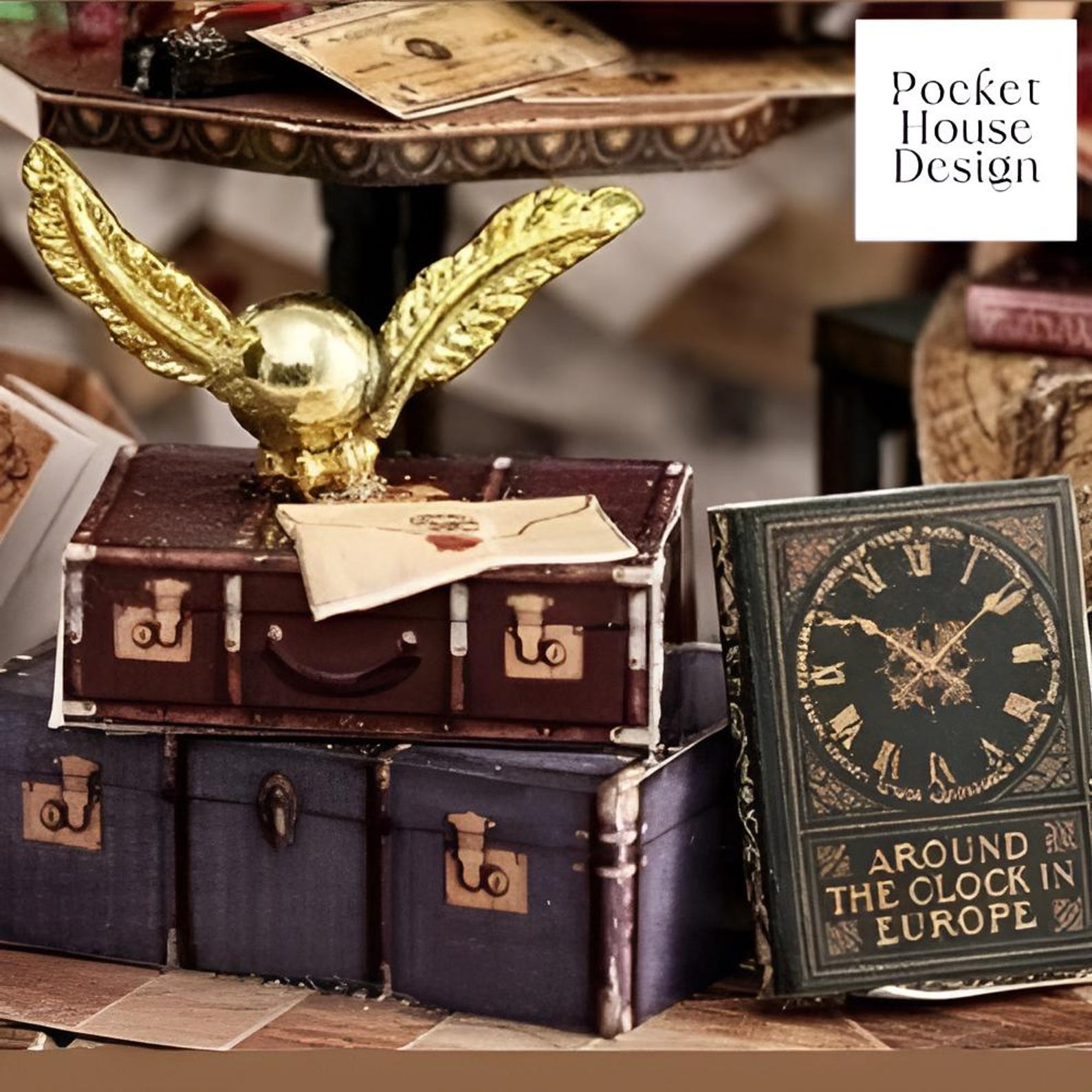 DIY Miniature Magic Little House Miniature DIY Mini House Mini Harry ...