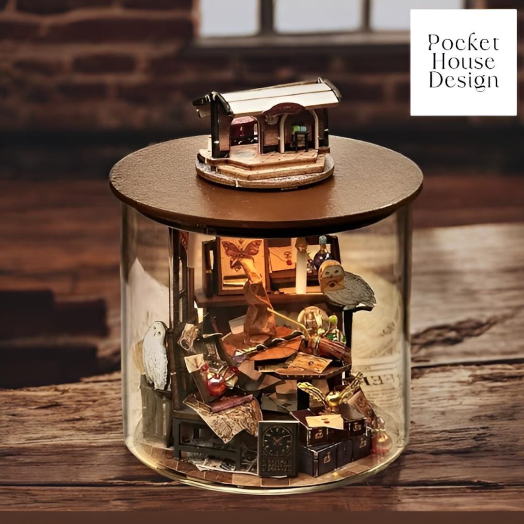 DIY Miniature Magic Little House Miniature DIY Mini House Mini Harry ...