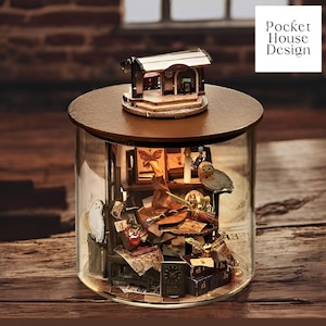 DIY Miniature Magic Little House Miniature DIY Mini House Mini Harry ...