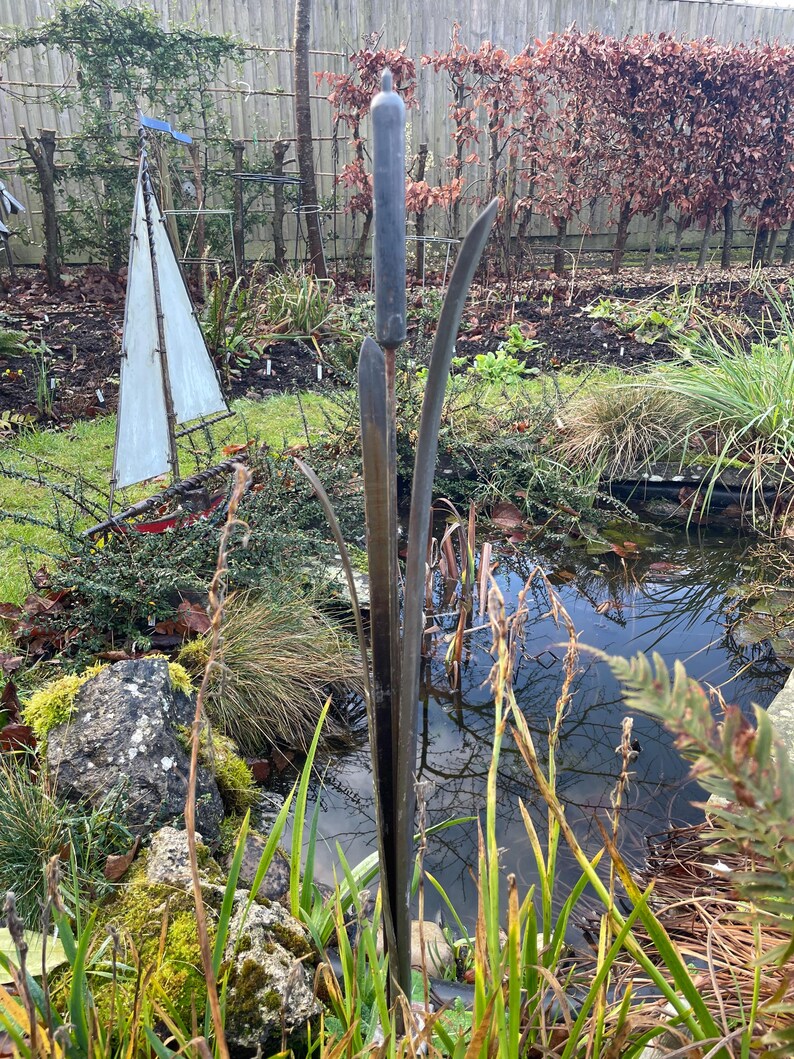Metal Bulrushes - Etsy UK