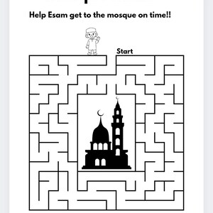 Islamic Fun Colouring Book Learn Through Colour. - Etsy