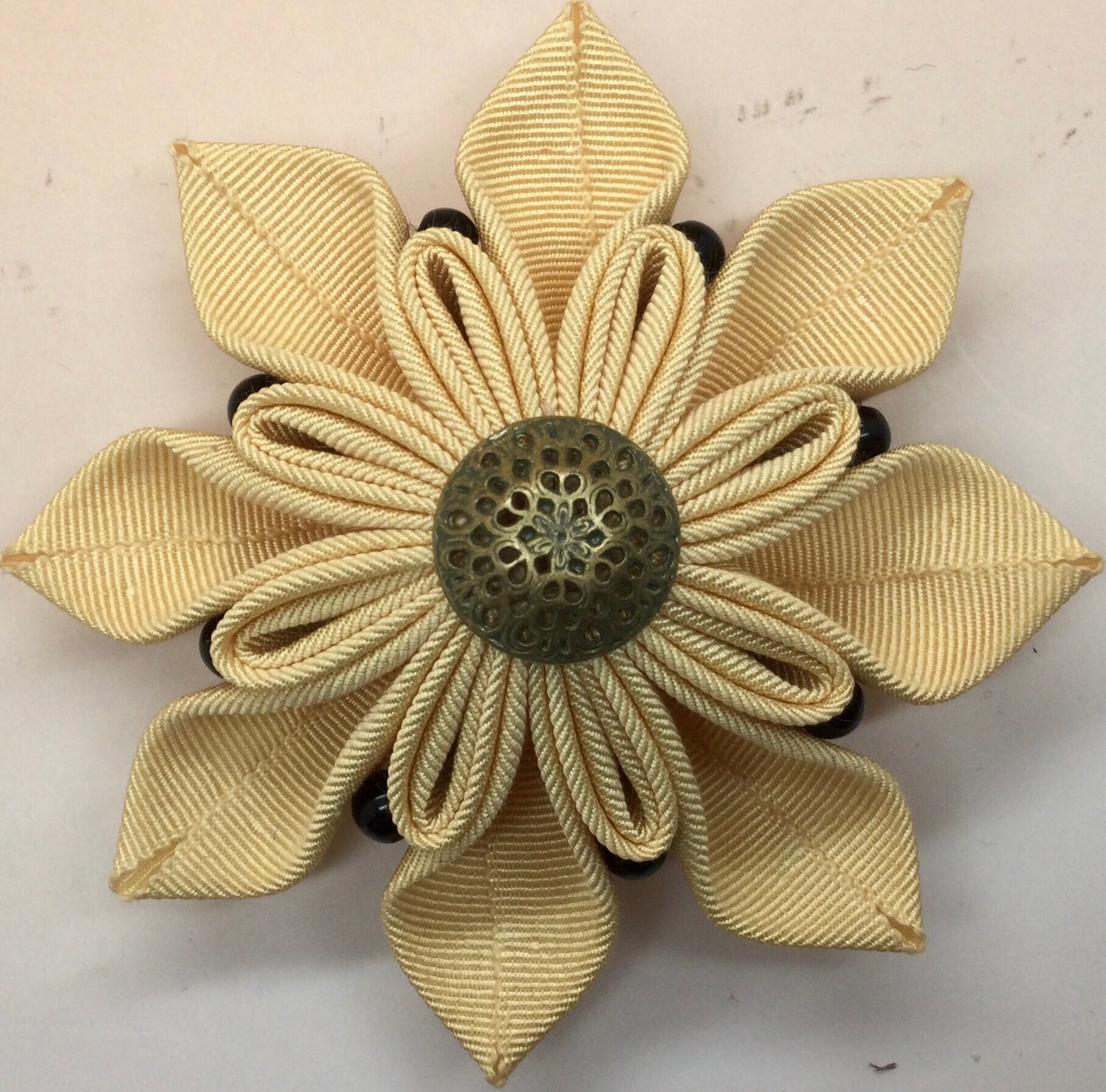 Creamy Yellow Star Cocarde Appliqué Cockade - Etsy