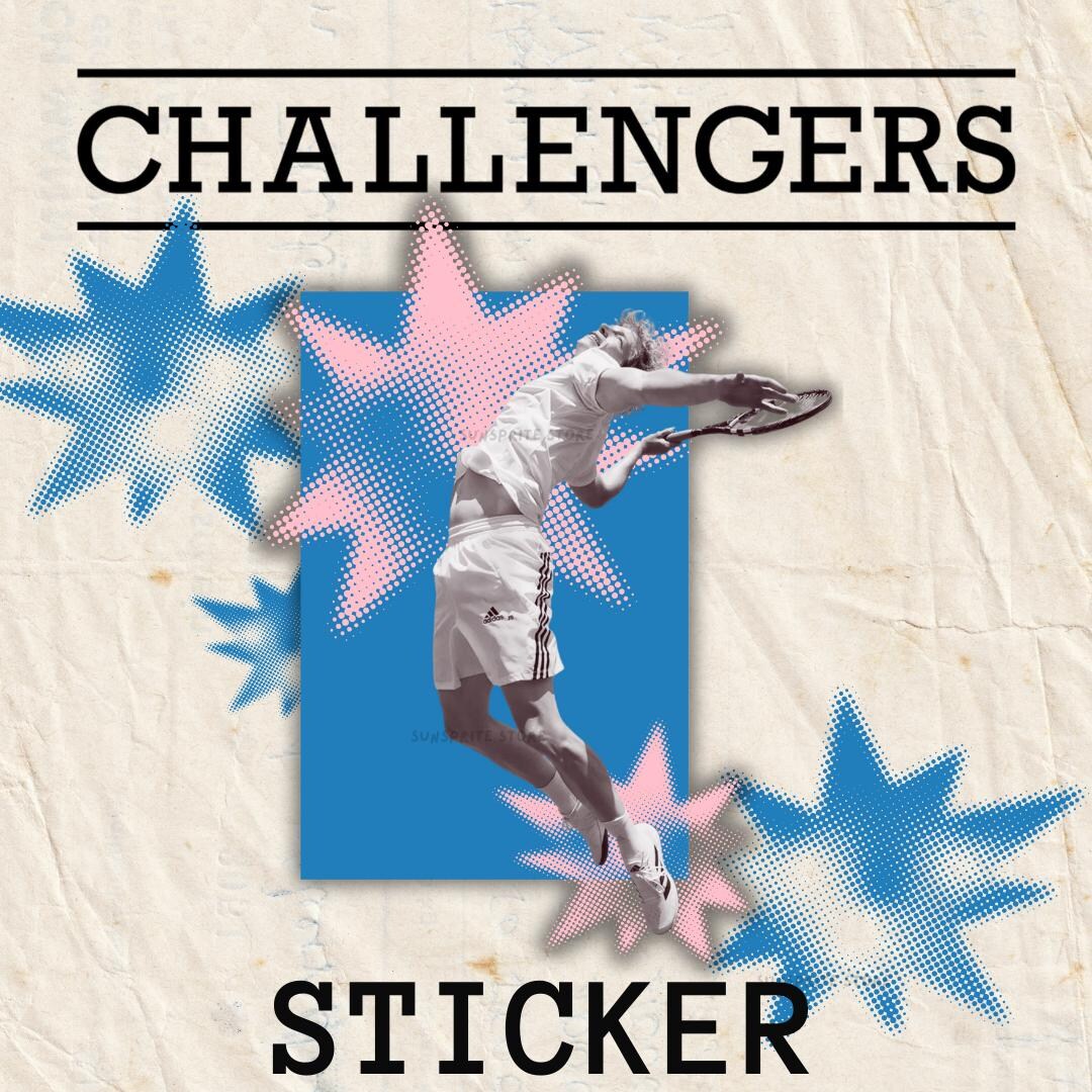 Art Donaldson // Challengers // Kiss-cut Stickers - Etsy