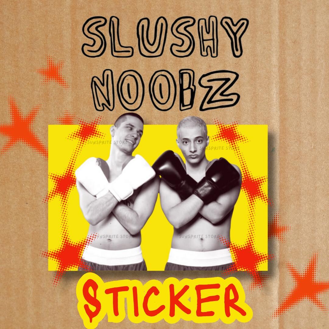 Slushy Noobz // Boxing // Kiss-cut Stickers - Etsy