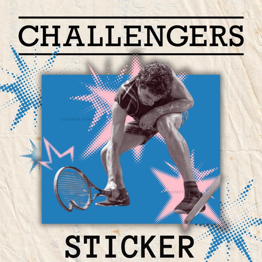 Patrick Zweig // Challengers // Kiss-cut Stickers - Etsy