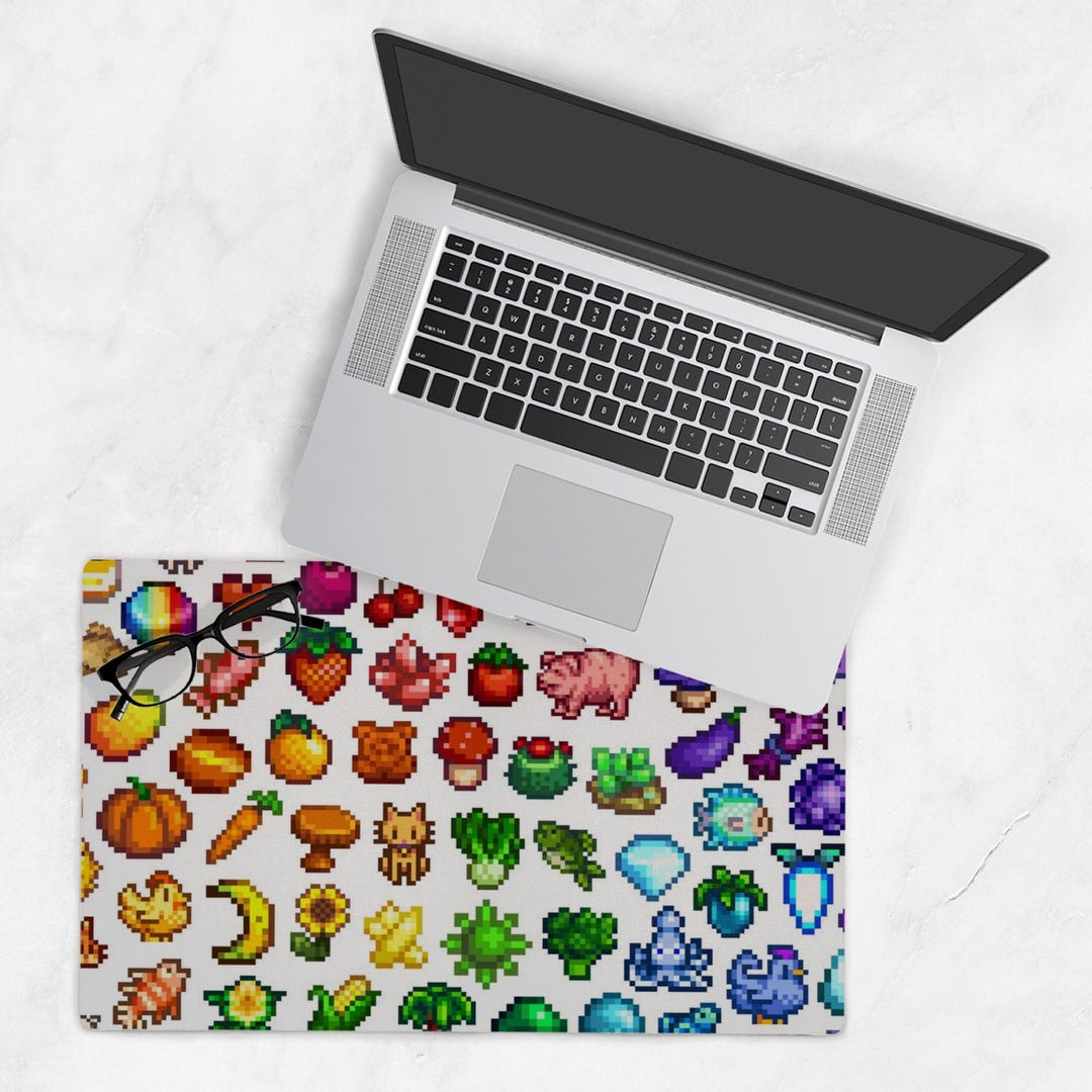 Stardew Valley Desk Mat, Stardew Desk Mat, Stardew Deskmat, Stardew ...