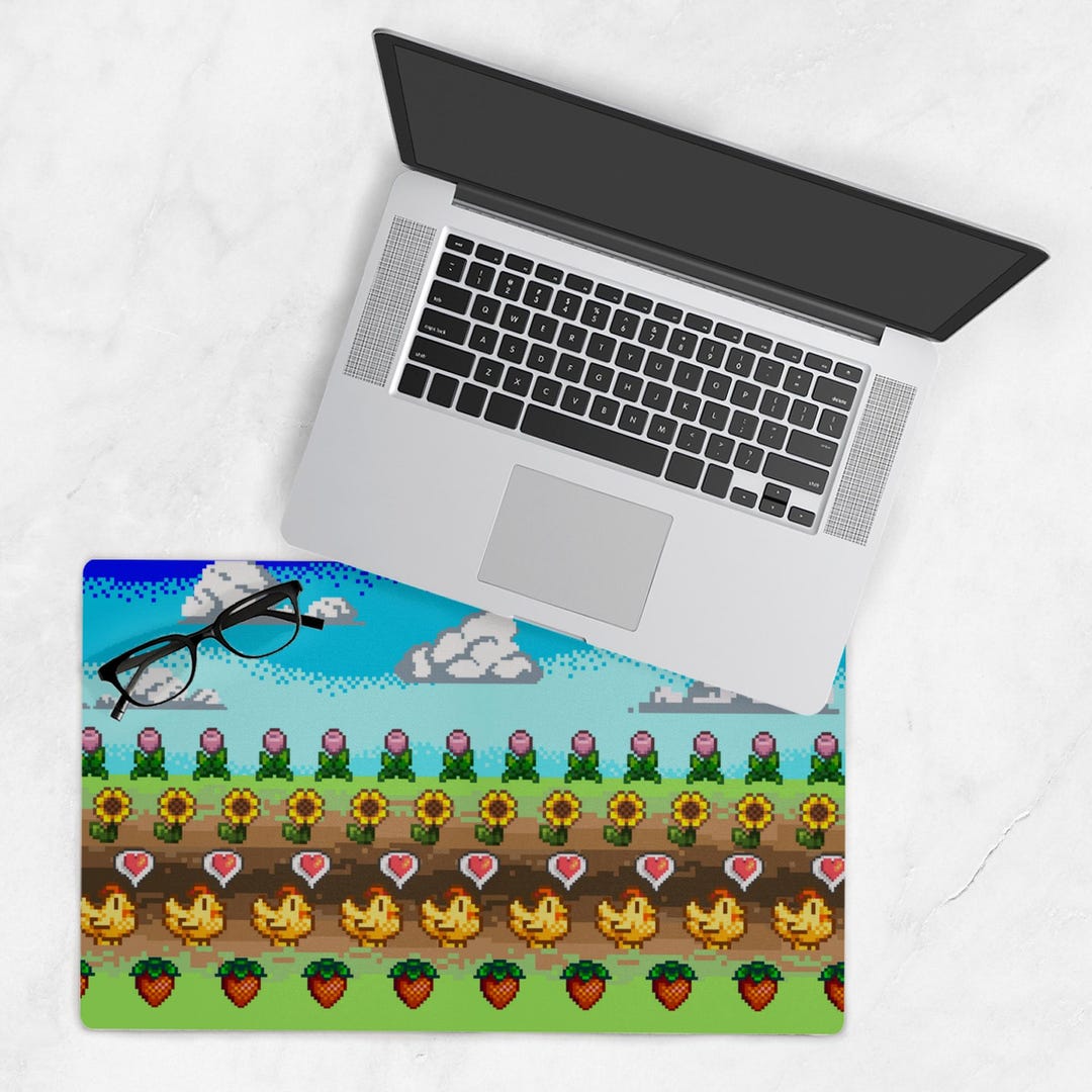 Stardew Valley Desk Mat, Stardew Desk Mat, Stardew Deskmat, Stardew ...