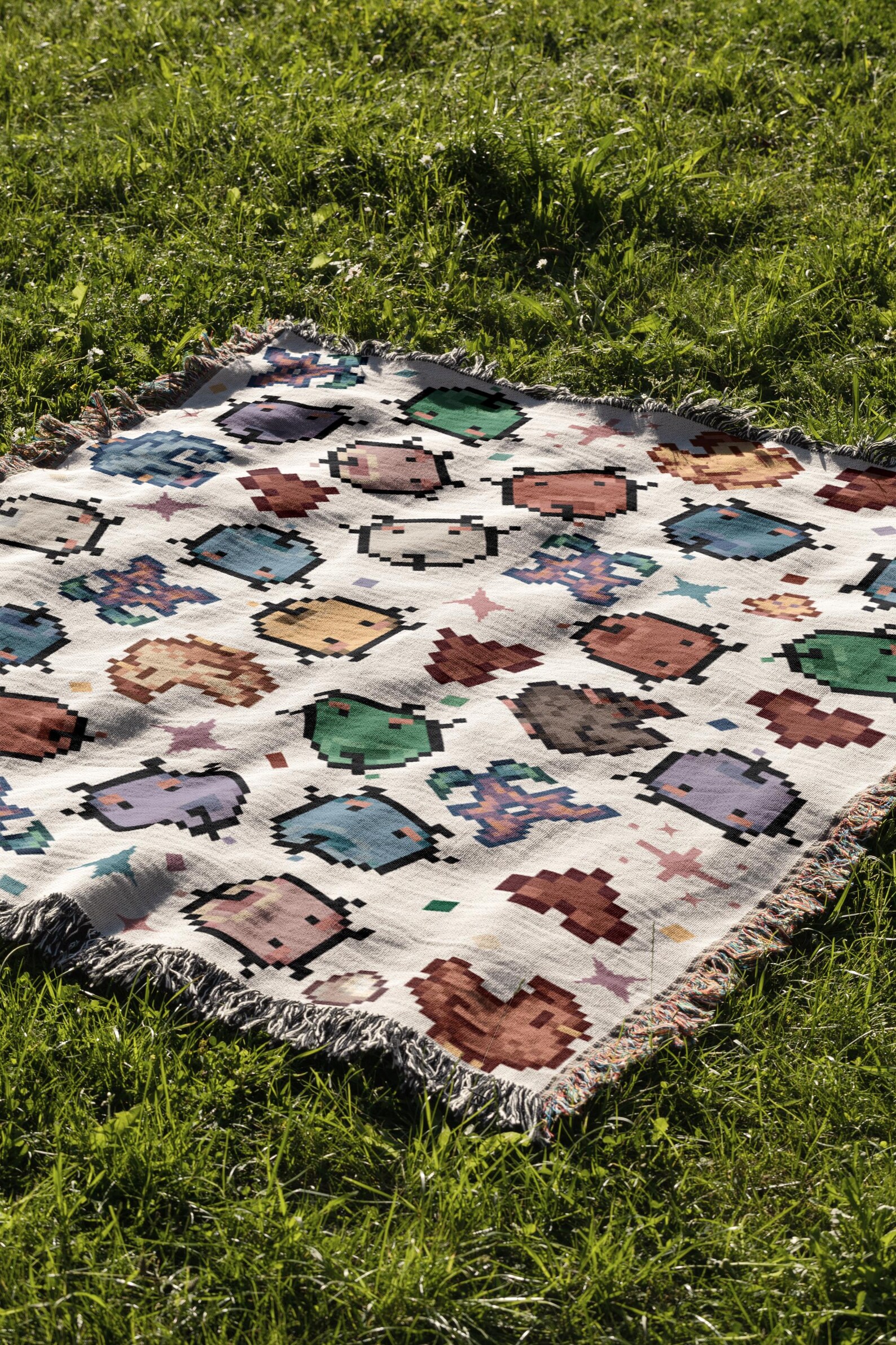 Stardew Valley Blanket, Stardew Blanket, Stardew Junimo, Stardew ...