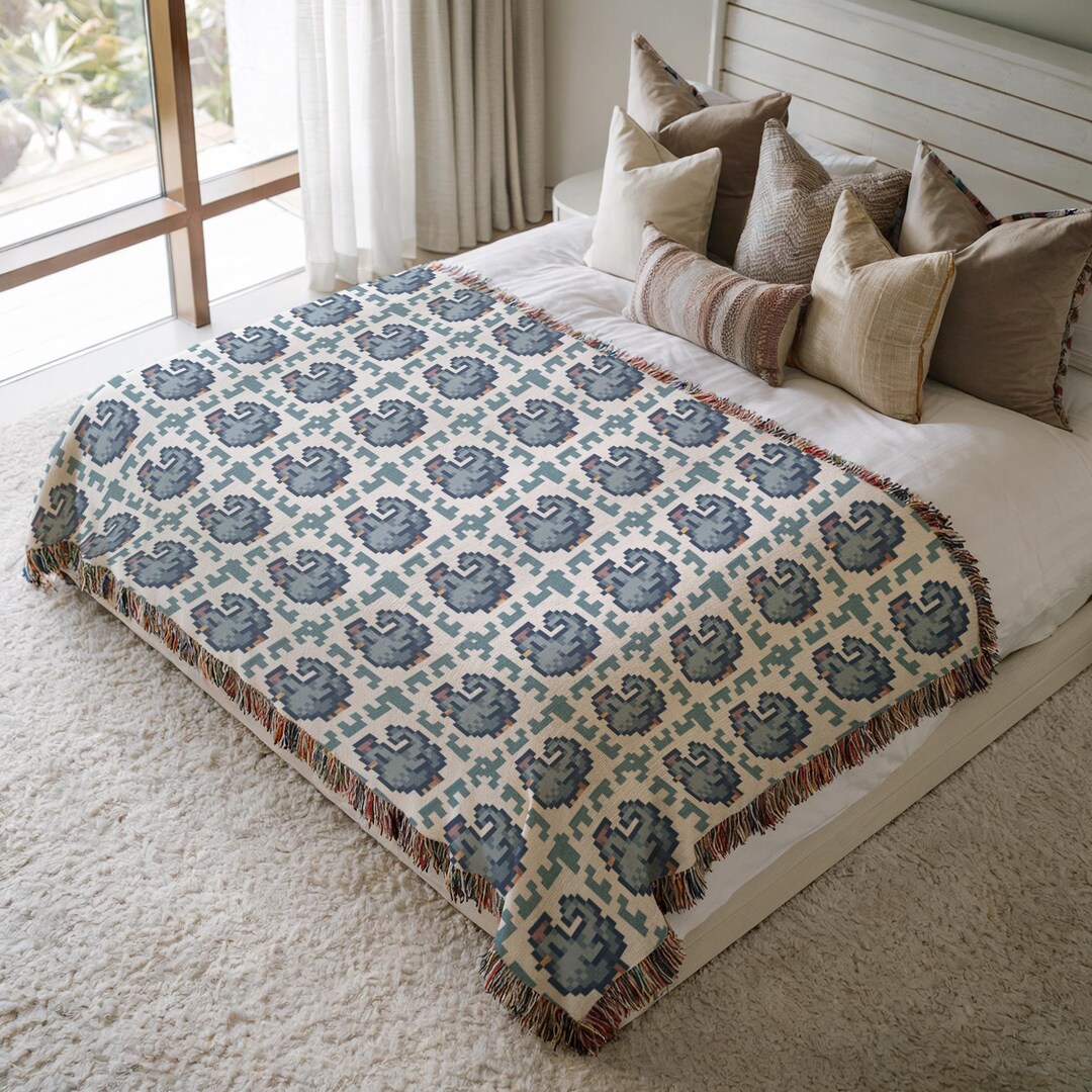 Stardew Valley Blanket, Stardew Blanket, Stardew Cozy Woven Blanket ...