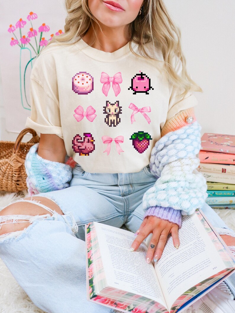 Stardew Valley Tshirt, Stardew Valley Shirt, Stardew Clothes, Stardew ...