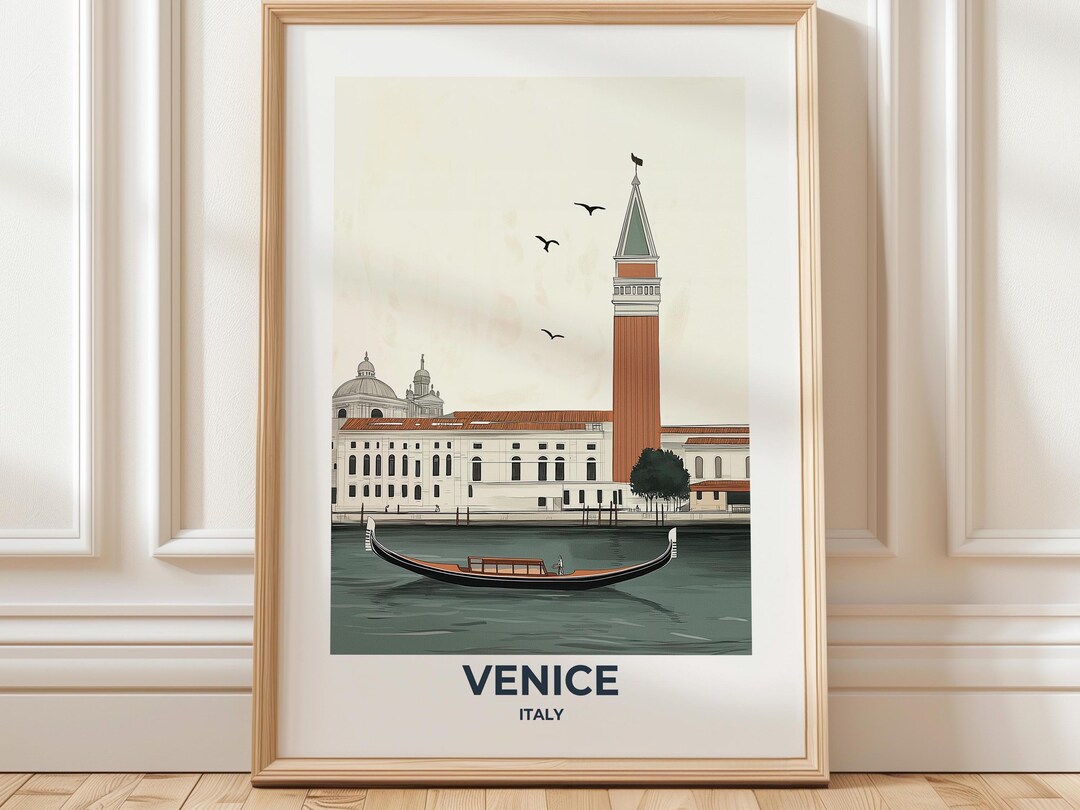 Venice Travel Poster, Venice Poster, Venice Travel Print, Venice City ...
