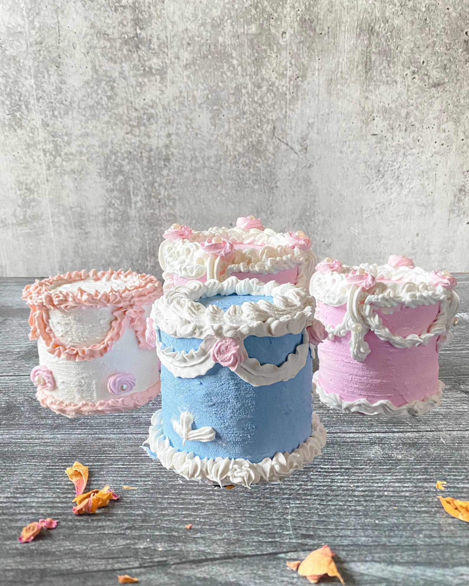 Fake Cake Mini Lambeth Realistic Fake Food Decor - Etsy