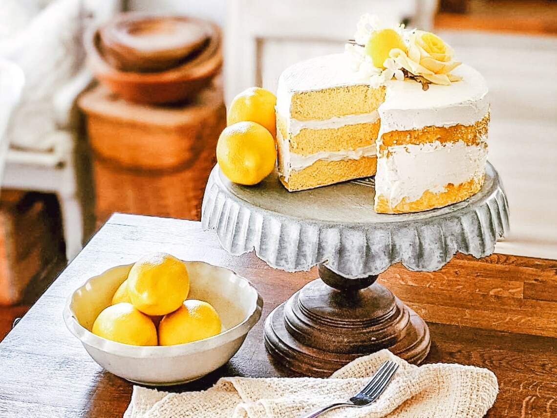 Lemon Fake Cake Prop and Realistic Fake Food Decor - Etsy