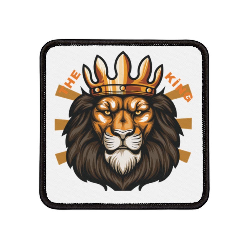 Lion King Iron on Patch - Etsy