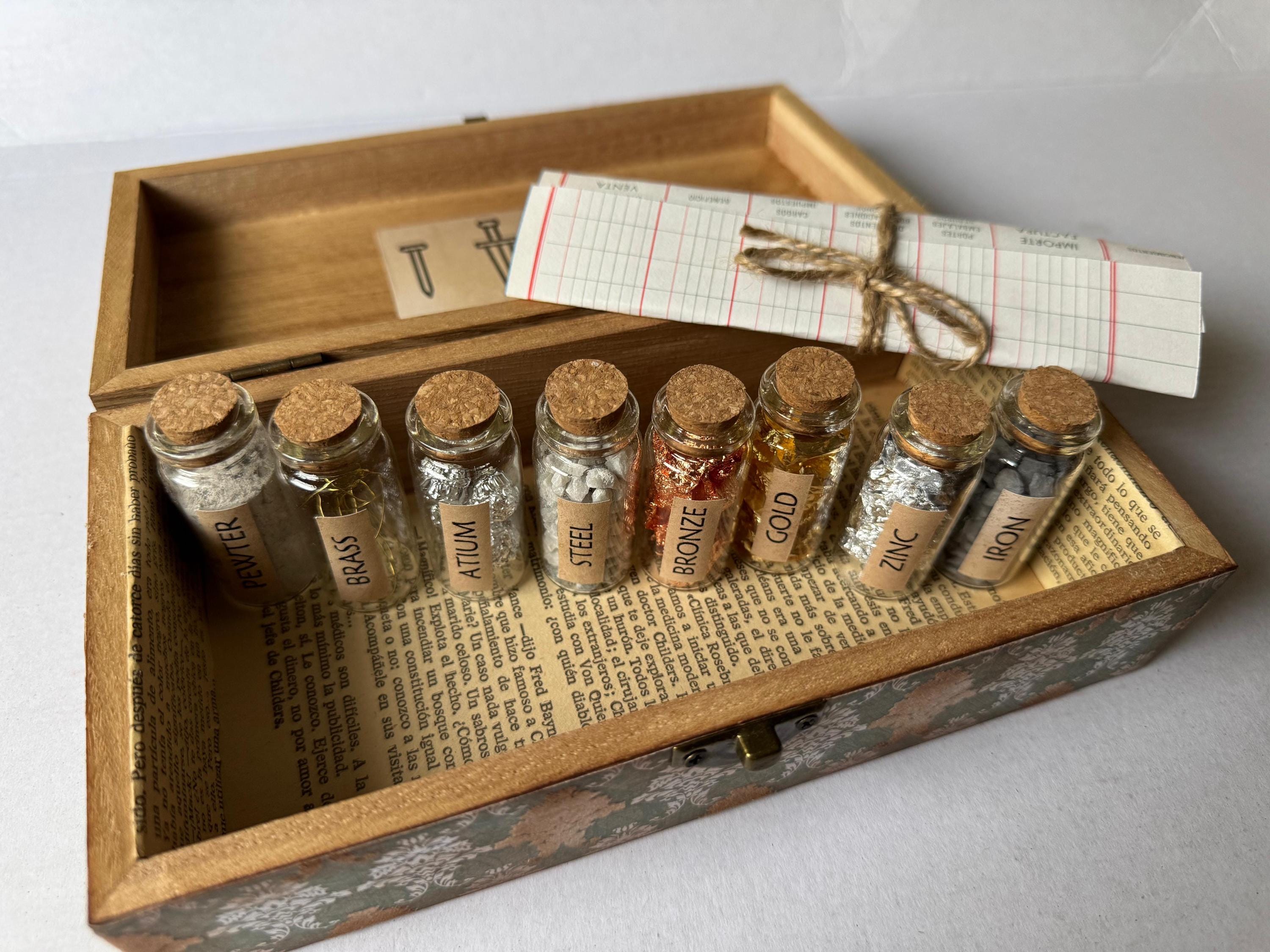Mistborn Metal Box, a Saga by Brandon Sanderson - Etsy