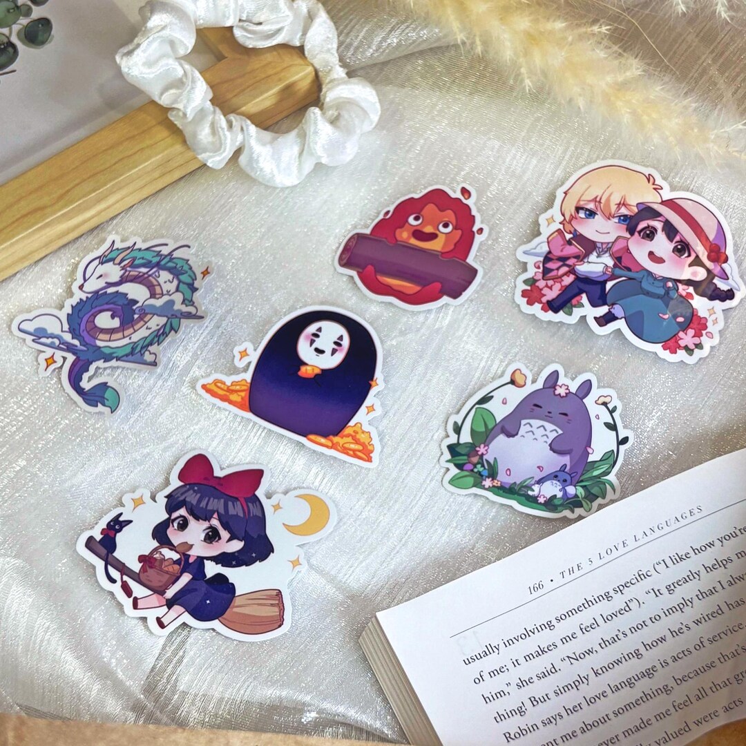 CUTE ANIME STICKERS - Etsy