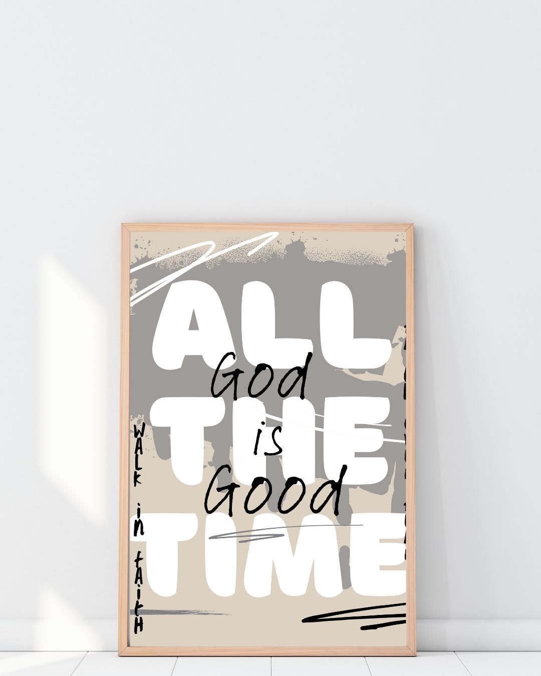 God is Good Poster - Etsy