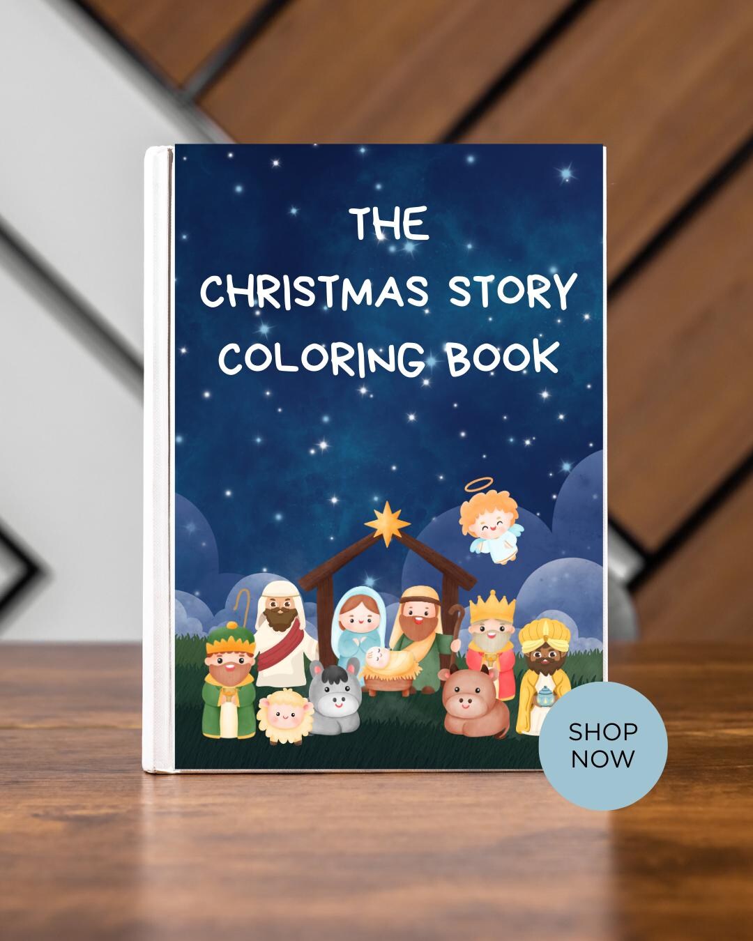 The Christmas Story Coloring Book - Etsy