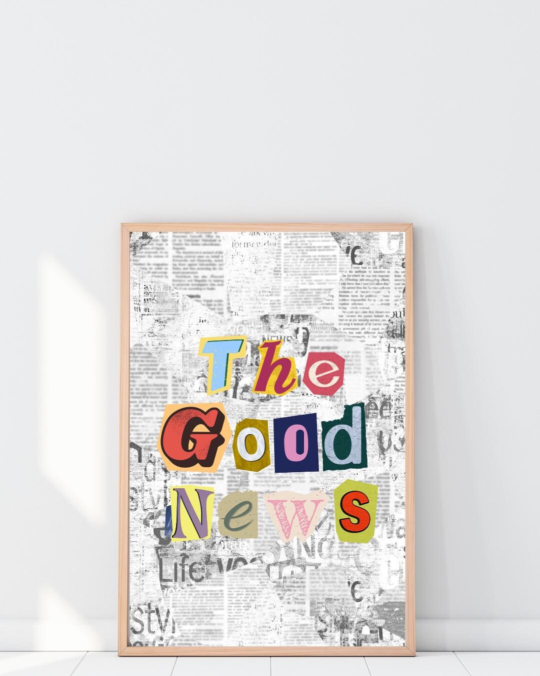 Good News Poster - Etsy