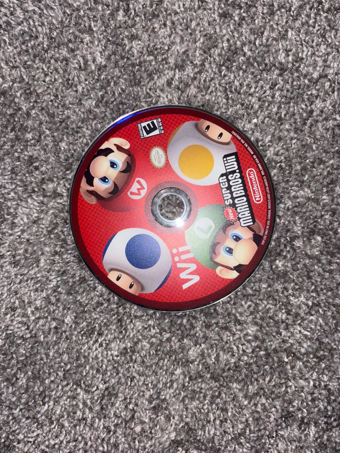 Mario Bros Wii DISC ONLY (tested Working) - Etsy