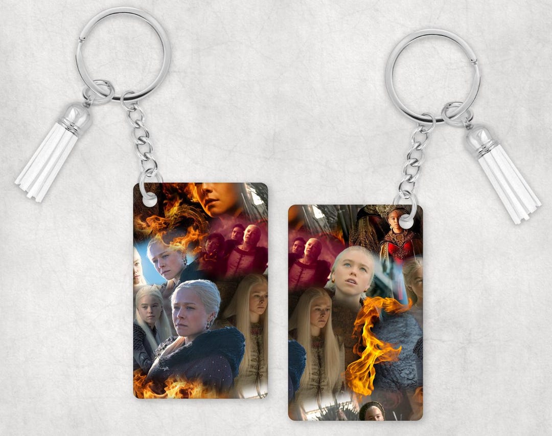 Rhaenyra Targaryen Keychain - Etsy