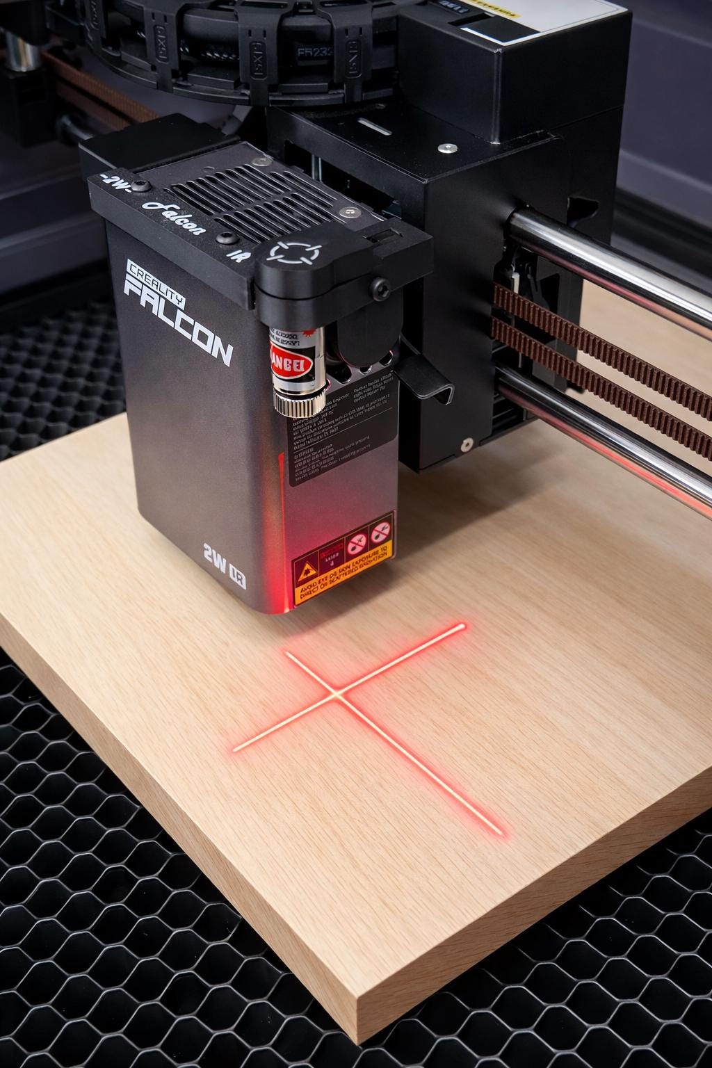 Creality Falcon A1 Laser Crosshairs (fully Assembled) for 20W, 2W IR ...