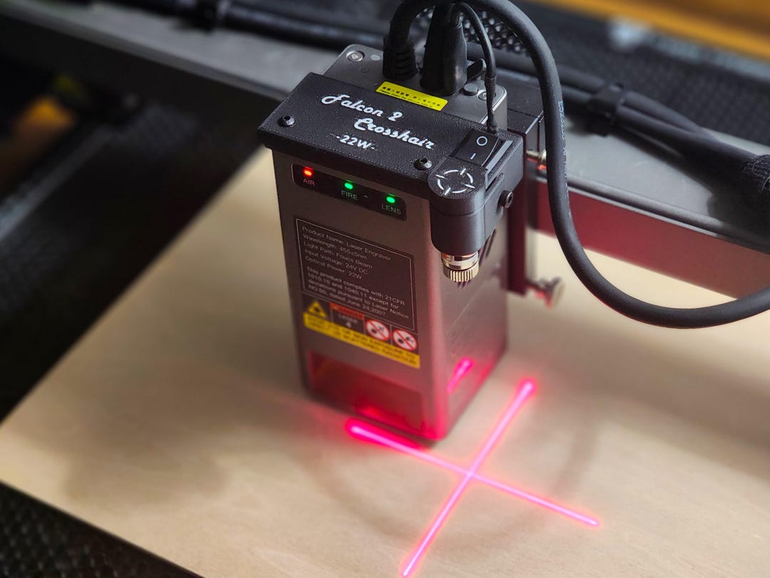 Creality Falcon 2 Laser Crosshairs (fully Assembled) for 10W, 12W, 22W ...