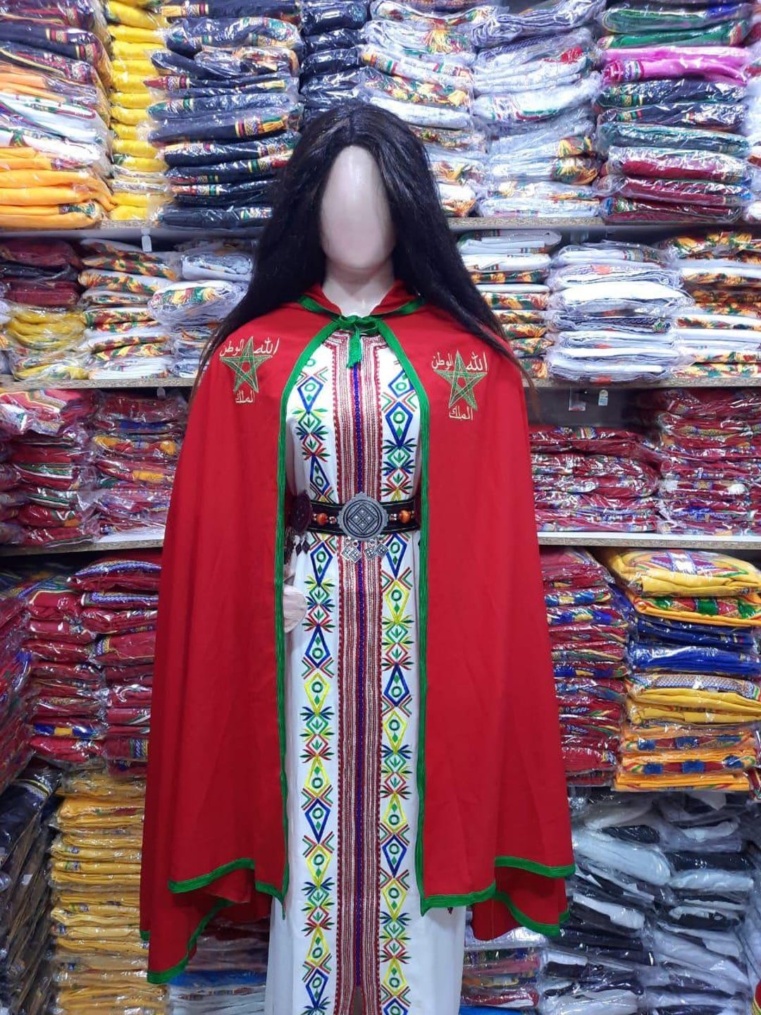 Amazigh Berber Women's Dress Set,amazigh Dress Berber Clothes Complete ...