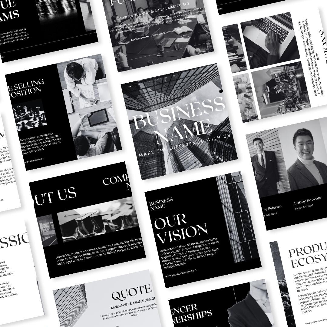 The Ultimate Pro Business Presentation Template for Success Dominate ...