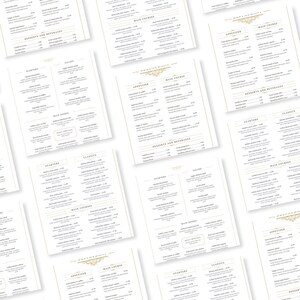 Elegant & Modern Restaurant Digital Menu Template | Fully Customizable ...