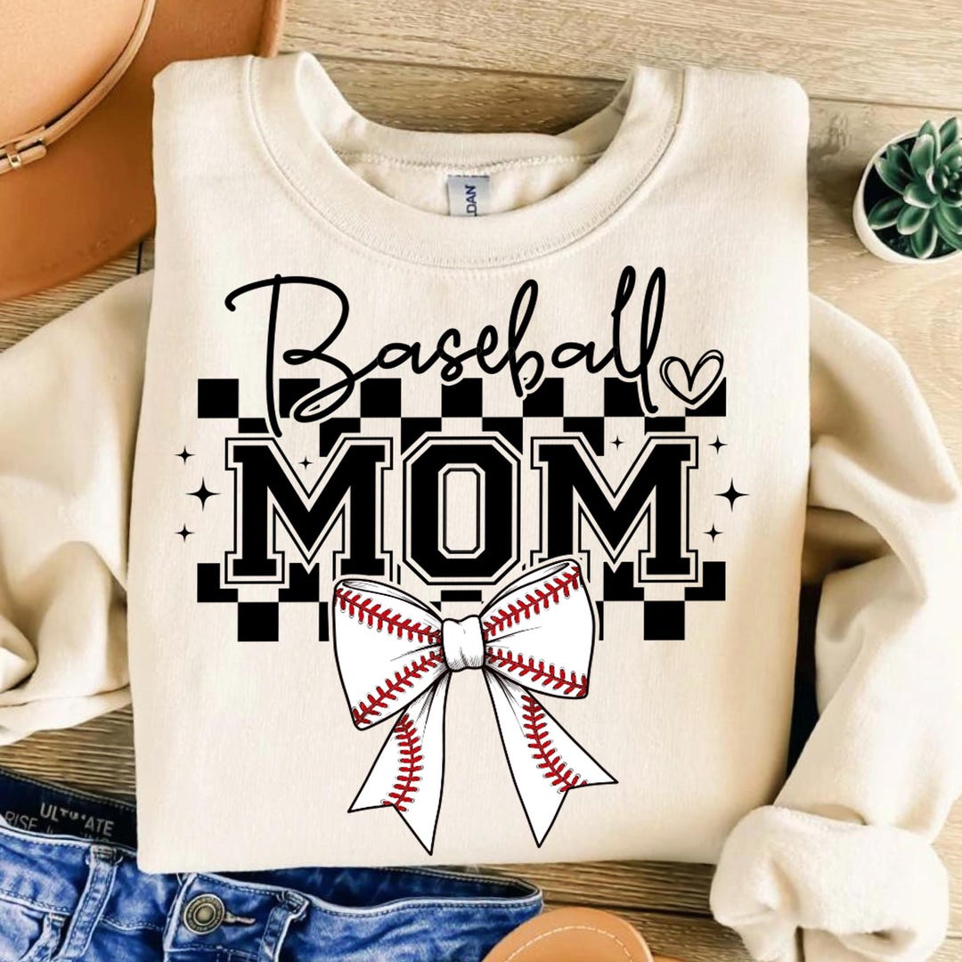 Baseball Mama PNG SVG Checkered, Baseball Mama, Checkered Mama ...