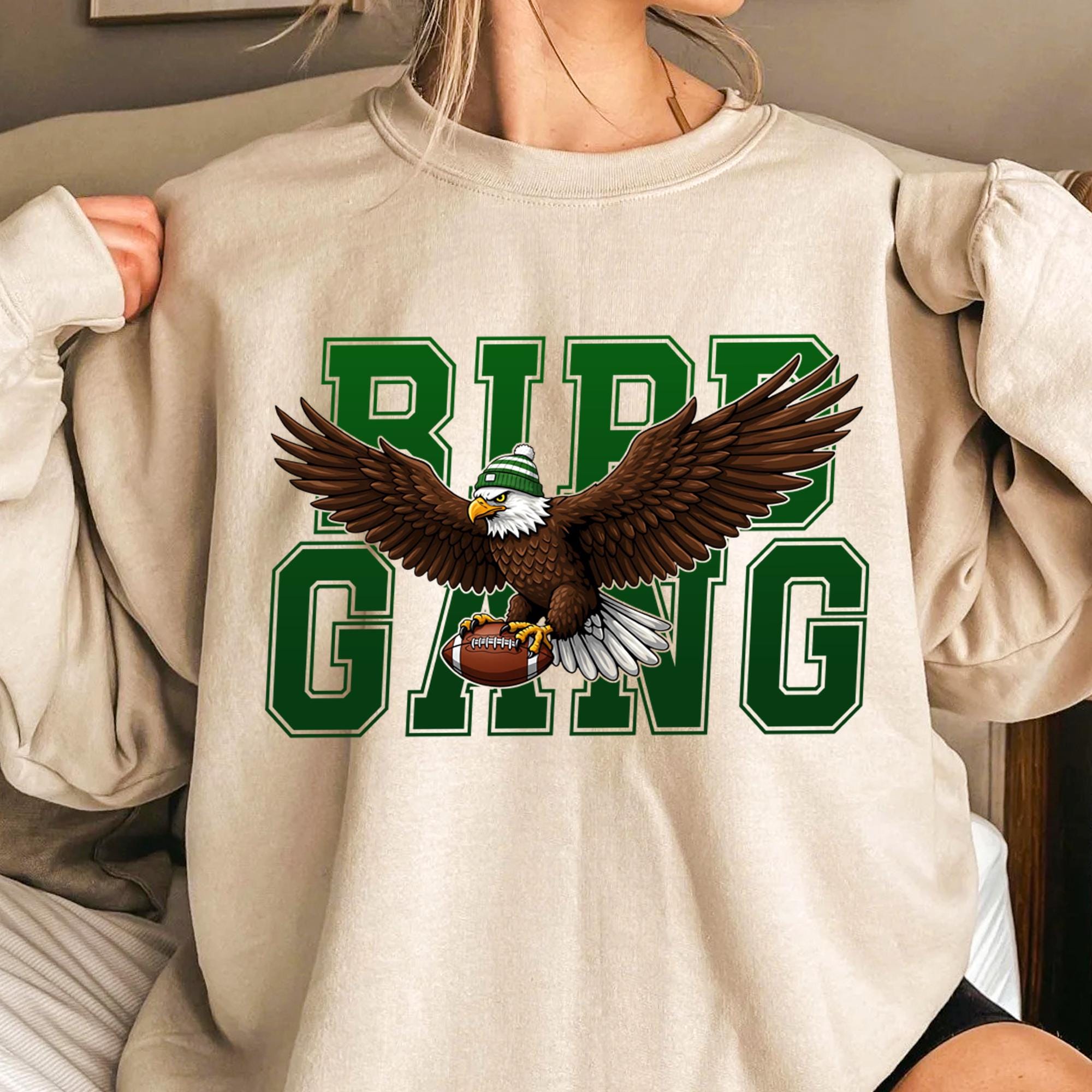 Bird Gang Png, Bird Gang T-shirt, Distressed Philly Football Apparel ...