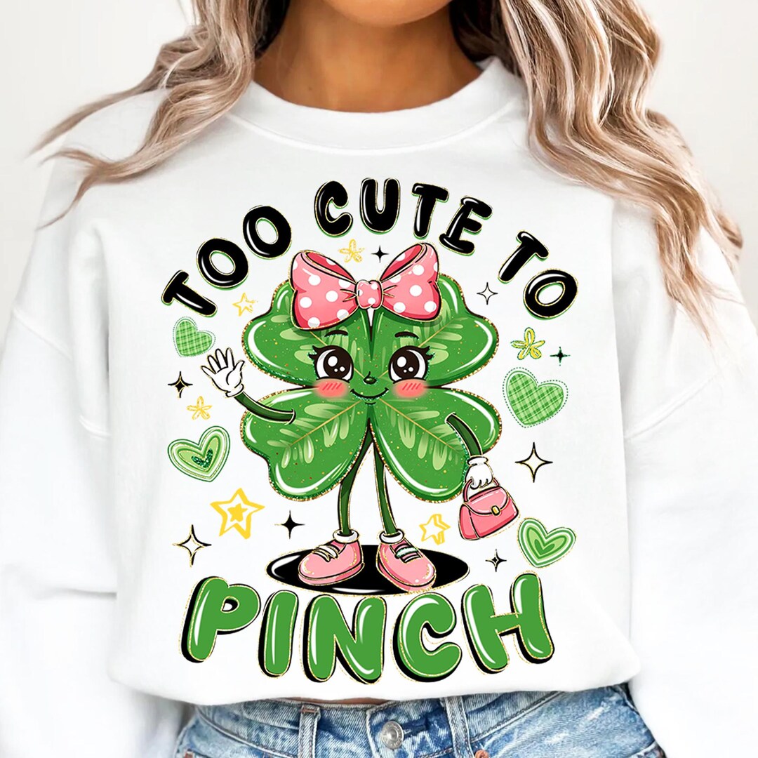 Too Cute to Pinch Png, St Patricks Day Png Mama, St Patrick Png ...
