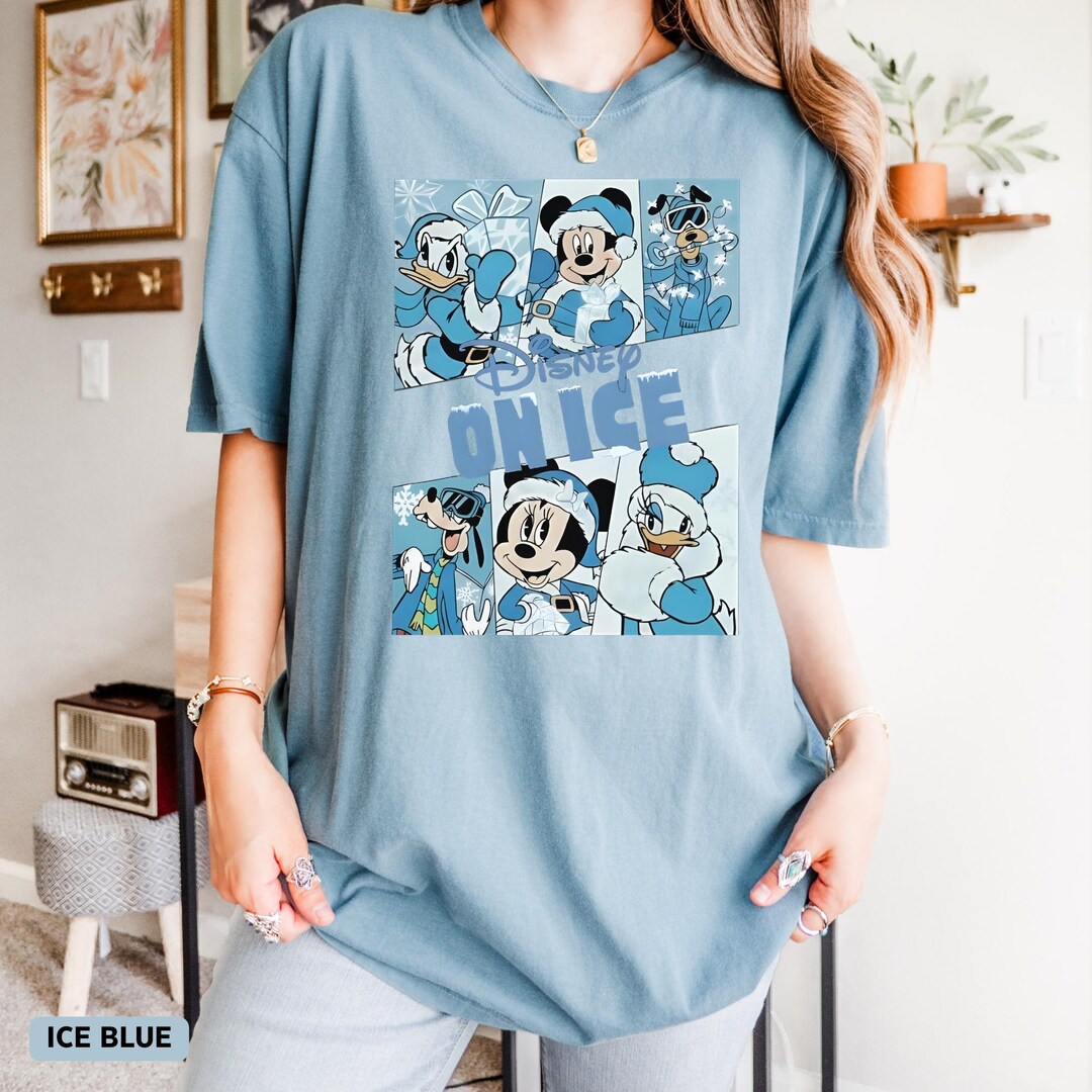 Disney on Ice 2026 Comfort Colors® Shirt, Mickey in My on Ice Era Tee ...