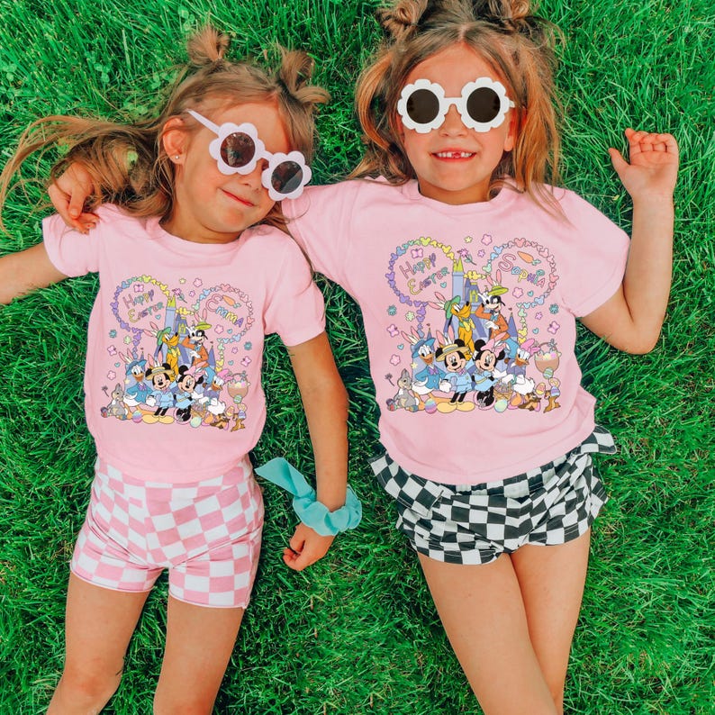 Custom Name Disney Easter 2026 Shirt,mickey and Friends Bunny Ears ...