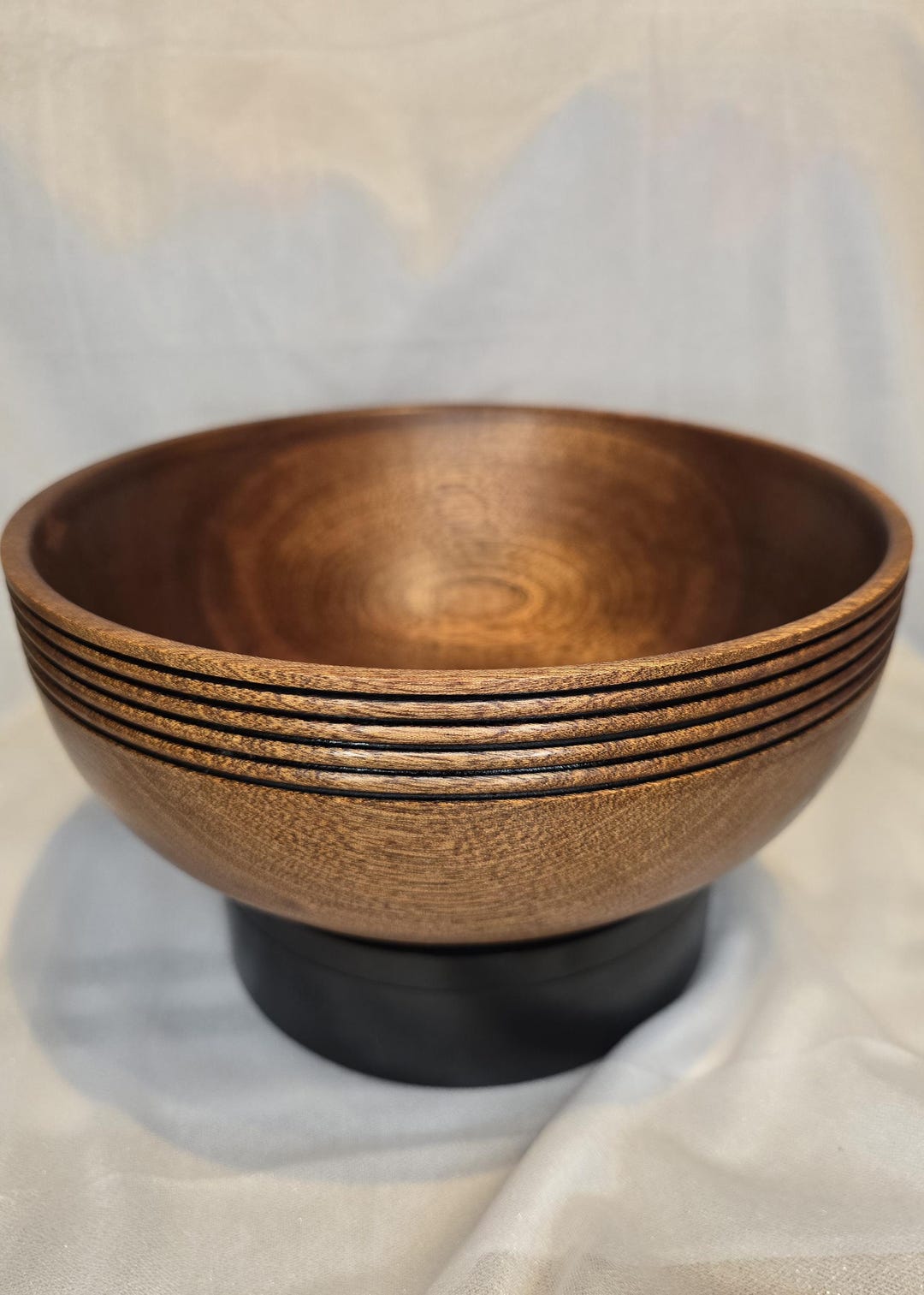 Sapele Wood Hand-turned Bowl - Etsy