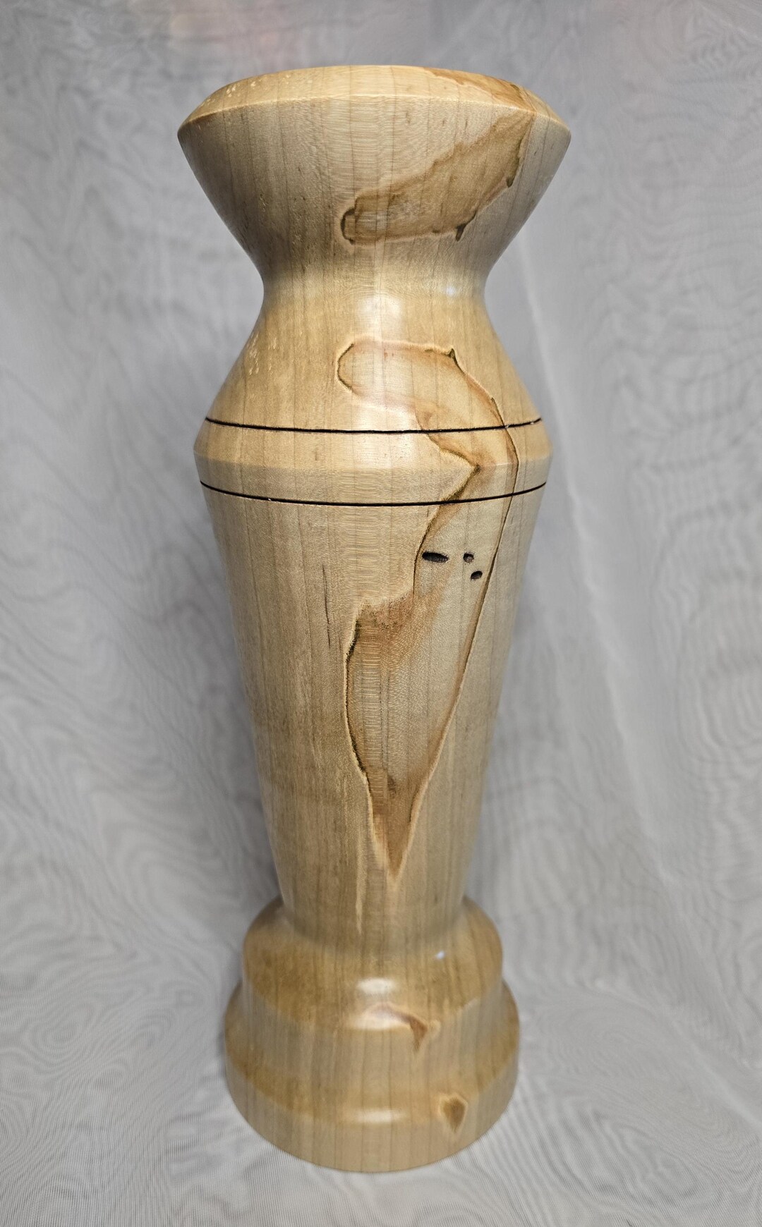 Maple Wood Hand-turned Vase - Etsy