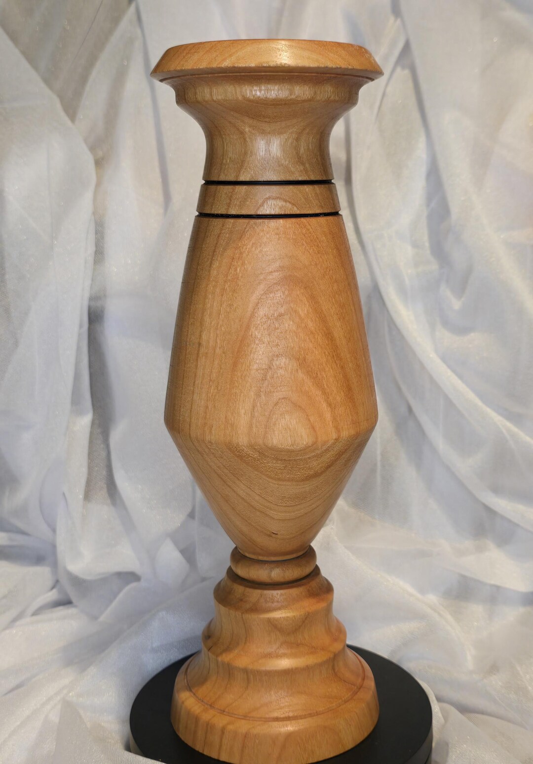 Cherry Wood Hand-turned Vase - Etsy