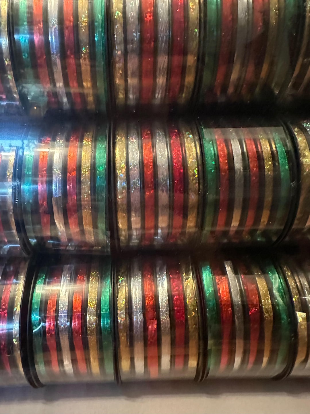 1/4" Christmas Colored Curling Ribbon for Gift Baskets or Balloons Box ...