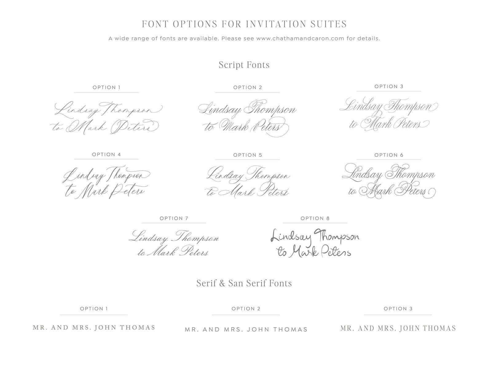 Letterpress Wedding Invitation - Bennet Design- Monogram,calligraphy ...